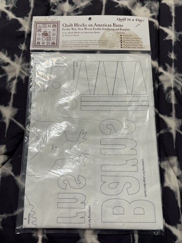 Quilt In A Day Quilt Blocks On American Barns Fusible Web 735272050254 ...