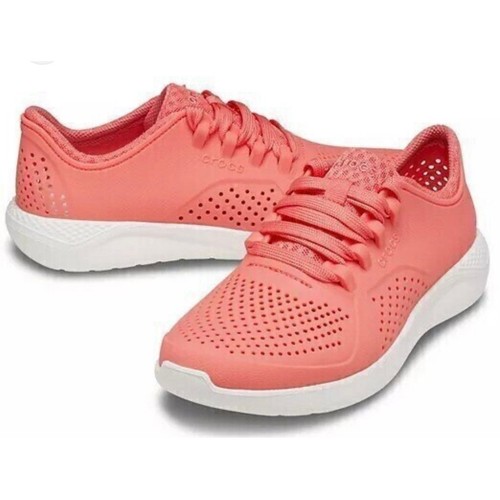 Crocs Women's Lace Up Literide Pacer Trainers Fresco Sneakers Shoes ...