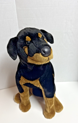 Rottweiler Dog 23 Inch Stuffed Animal Plush Toys Toddler Doll J&C ...