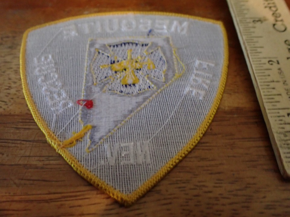 MESQUITE NEVADA FIRE DEPARTMENT EMT FIRE RESCUE PATCH BX 12 #35 | eBay