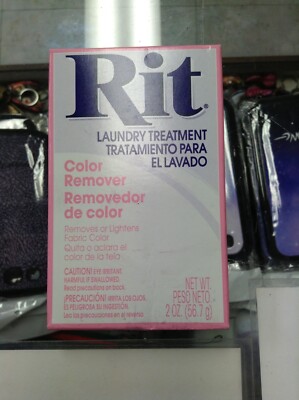 Rit Laundry Treatment Color Remover Powder 2 OZ | eBay