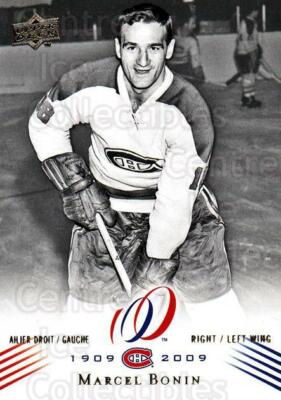 2008-09 Upper Deck Montreal Canadiens Centennial #72 Marcel Bonin | eBay