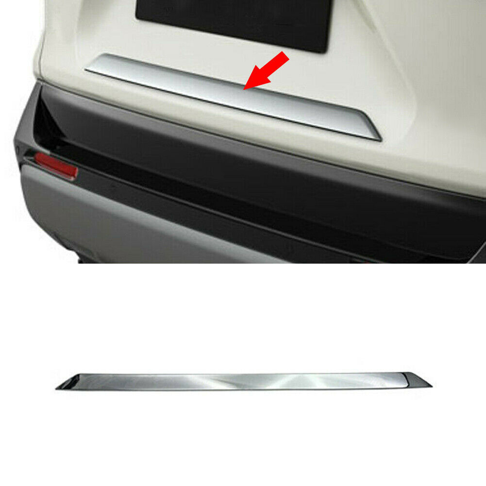 For Toyota RAV4 2019-24 Chrome Rear Trunk License Lid Bottom Molding ...