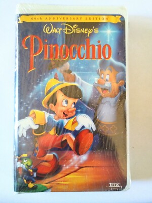 Walt Disney's Pinocchio (60th Anniversary Edition) VHS NEW | eBay UK
