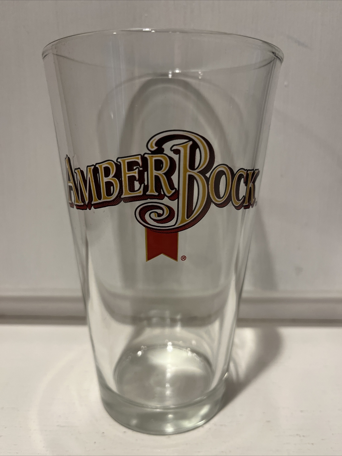 Michelob Amber Bock Pint Beer Glass | eBay