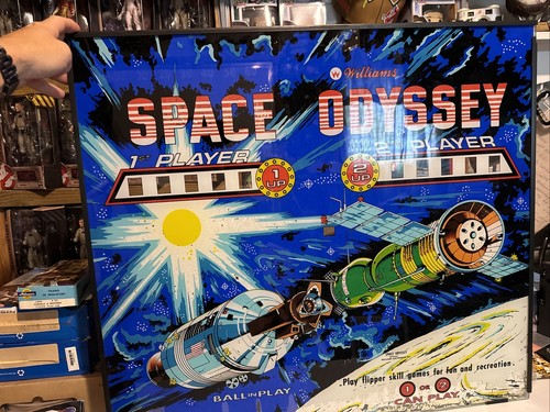 Williams Space Odyssey Pinball Machine Translite Backglass | eBay