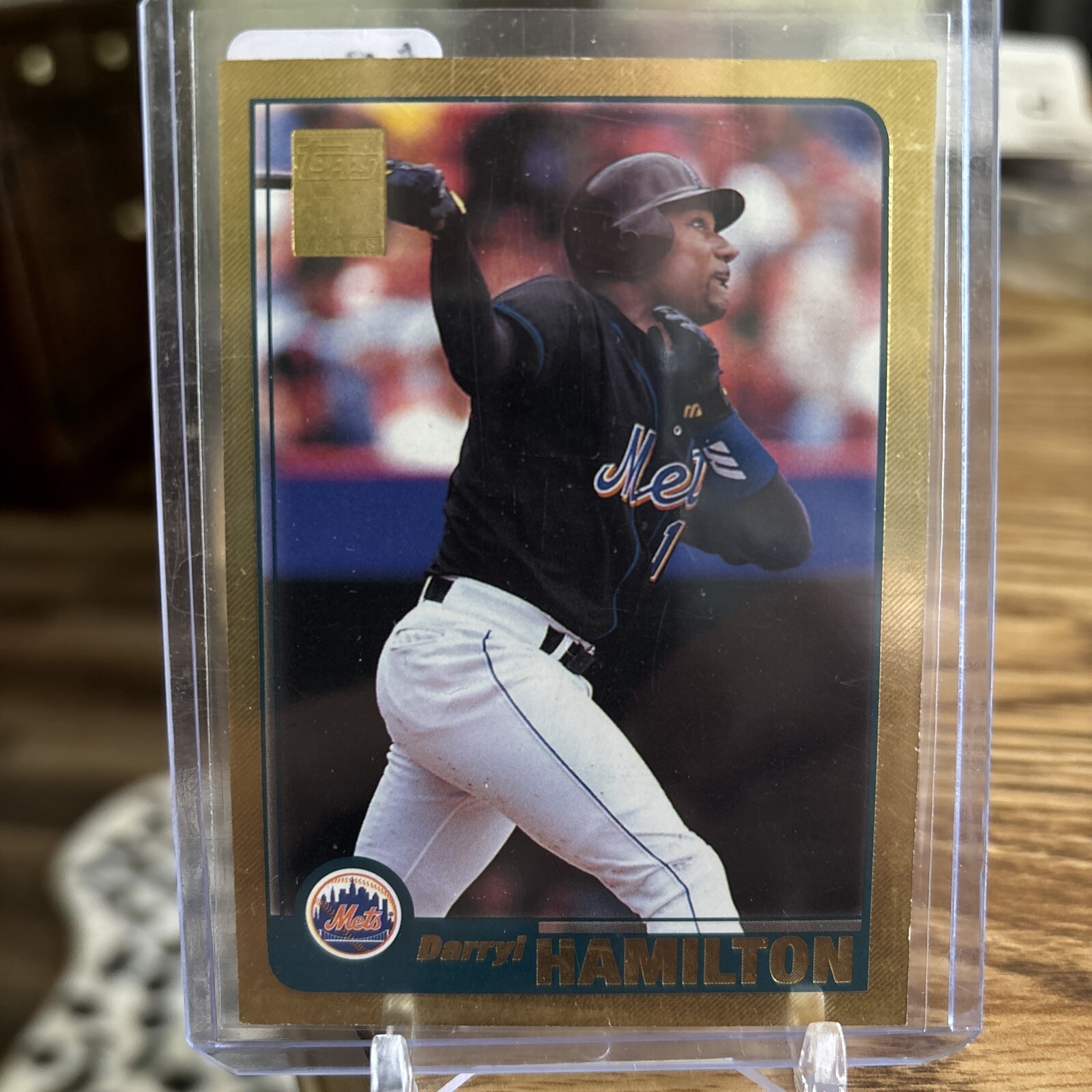 2001 Topps Gold DARRYL HAMILTON Gold #/2001 New York Mets #518 | eBay