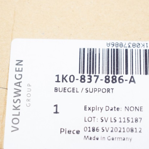 VW JETTA A5 FRONT RIGHT DOOR HANDLE LOCK CYLINDER SUPPORT 1K0837886A | eBay