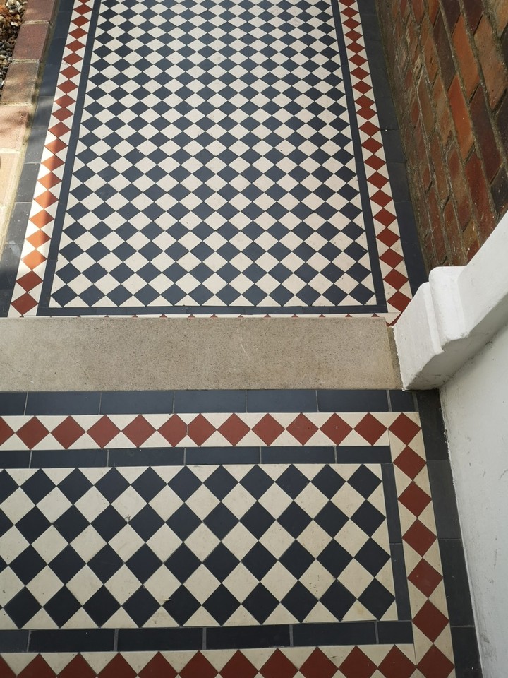 Victorian Reproduction Ceramic Floor Tiles / various sizes & colours ...