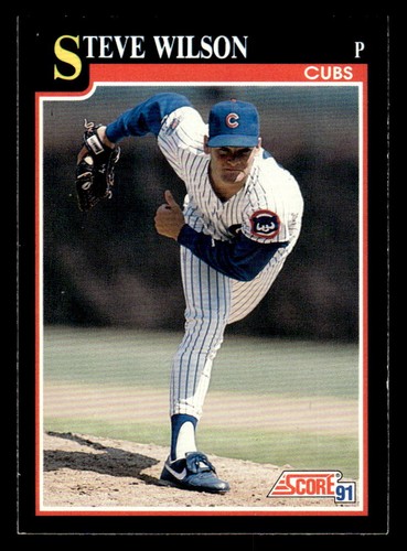 Steve Wilson 1991 Score #306 Chicago Cubs | eBay