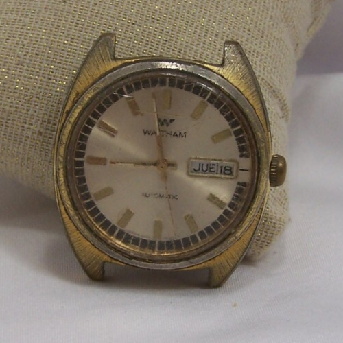 Vintage Men's Waltham Automatic Watch for Parts/Repair/Restore, Runs | eBay