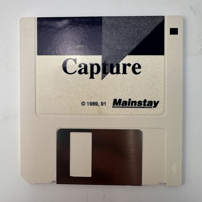 VTG Capture Mainstay Macintosh Floppy Disk 1989 91 Video/audio Capture ...