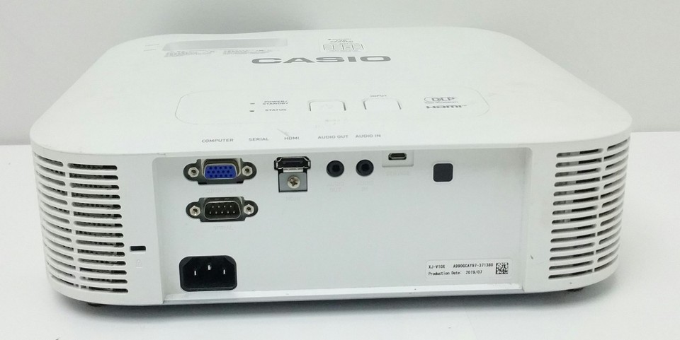 Casio XJ-V10X HDMI DLP 3300 Lumens XGA Long Throw Laser Projector ...