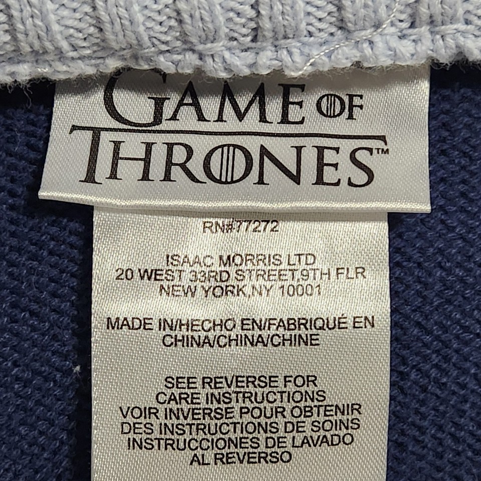 Game of Thrones The North Wall Deck The Wall Ugly Christmas Sweater ...