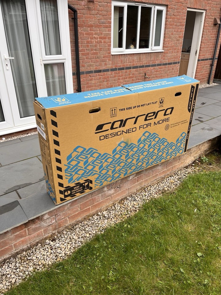 Bike Box Bicycle Shipping Box – Double Wall Cardboard 135 x 75 x 20 cm ...