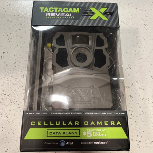 Tactacam Reveal X Gen 2.0 Trail Camera - Gray (TA-TC-XG2) - OPEN BOX ...