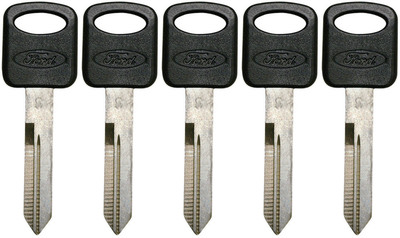 5 NEW FORD OEM OVAL LOGO UNCUT MASTER KEY BLANK - FAST SHIPPING - MADE ...