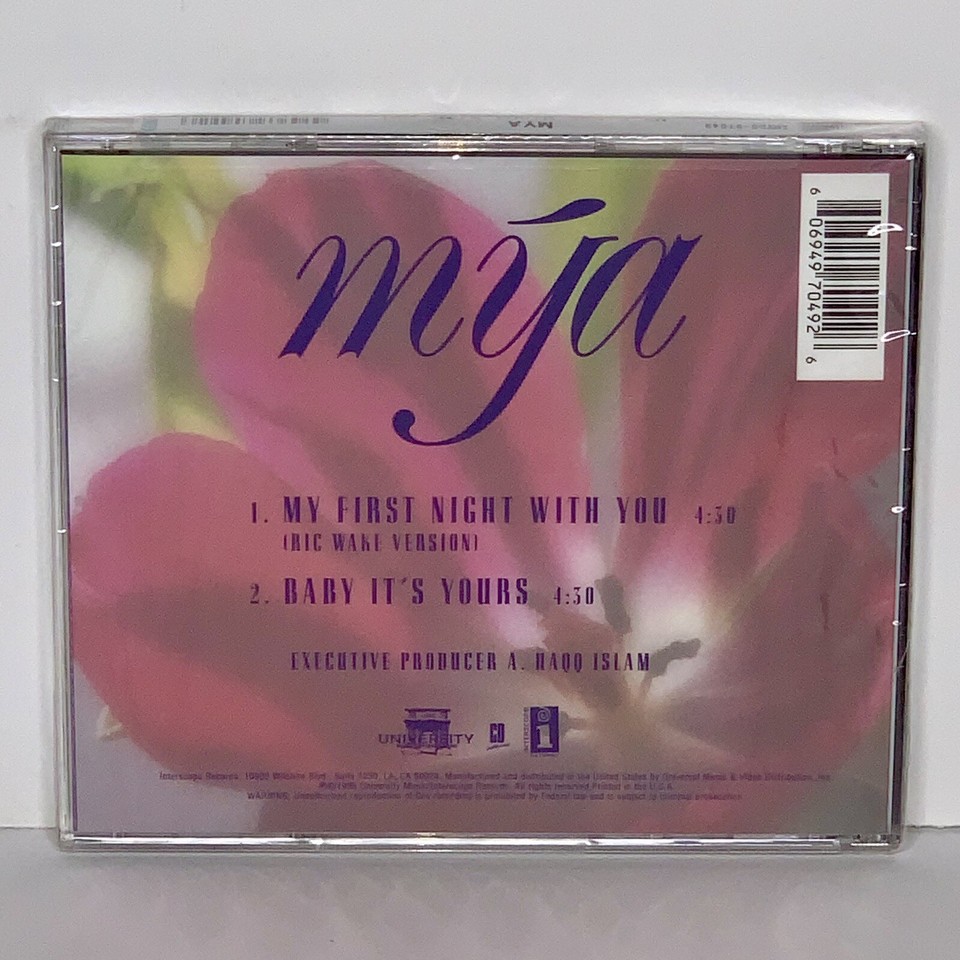 Factory Sealed (shrink wrapped) My First Night with You by Mya CD ...