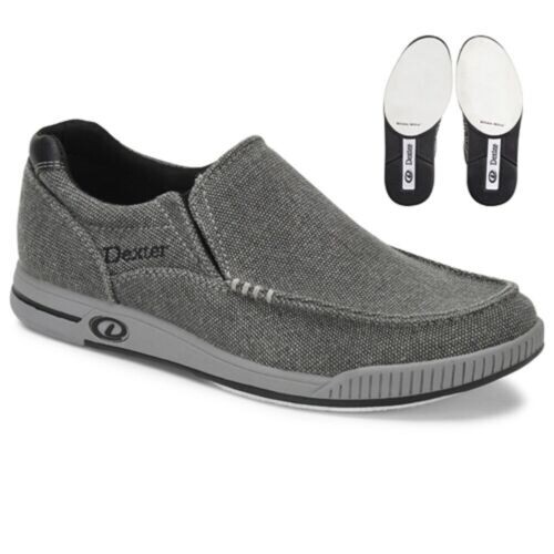 Mens Dexter Comfort KAM Charcoal Bowling Shoes Grey Sizes 7 - 14 | eBay