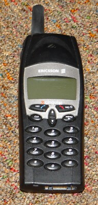 Vintage Ericsson Mobile Phone A1228di Cingular Wireless w/Case | eBay