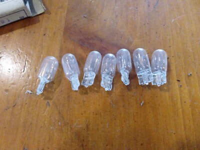 Miniature Light Bulbs DS-280508-PK Bulb 12V 161 F/Twin Lite Qty 7 NS327 ...