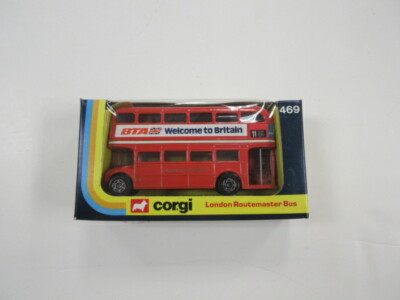 VINTAGE 1979 CORGI #469 LONDON ROUTEMASTER BUS W/ BOX | eBay