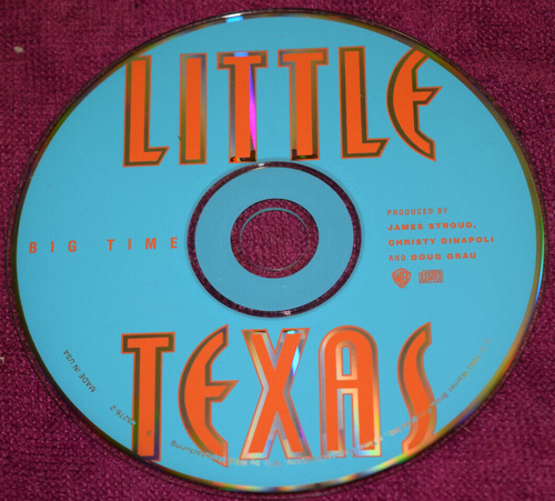 Little Texas - Big Time Cd 1993 “God Blessed Texas” “My Love” disc only ...