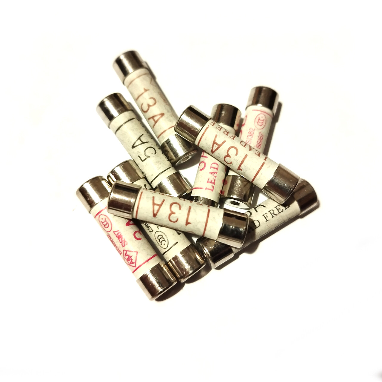 Fuses 13 AMP 5 AMP 3 AMP Ceramic Household Fuse Plug 13A 5A 3A ...