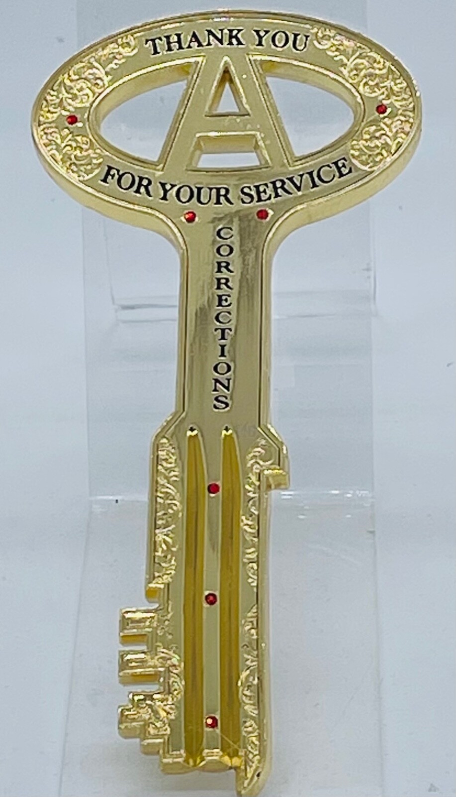 Folger Adam Key - THANK YOU FOR YOUR SERVICE -Ruby Edition (with Gift ...