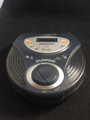 daewoo portable splash proof cd player xpgr550ck | eBay