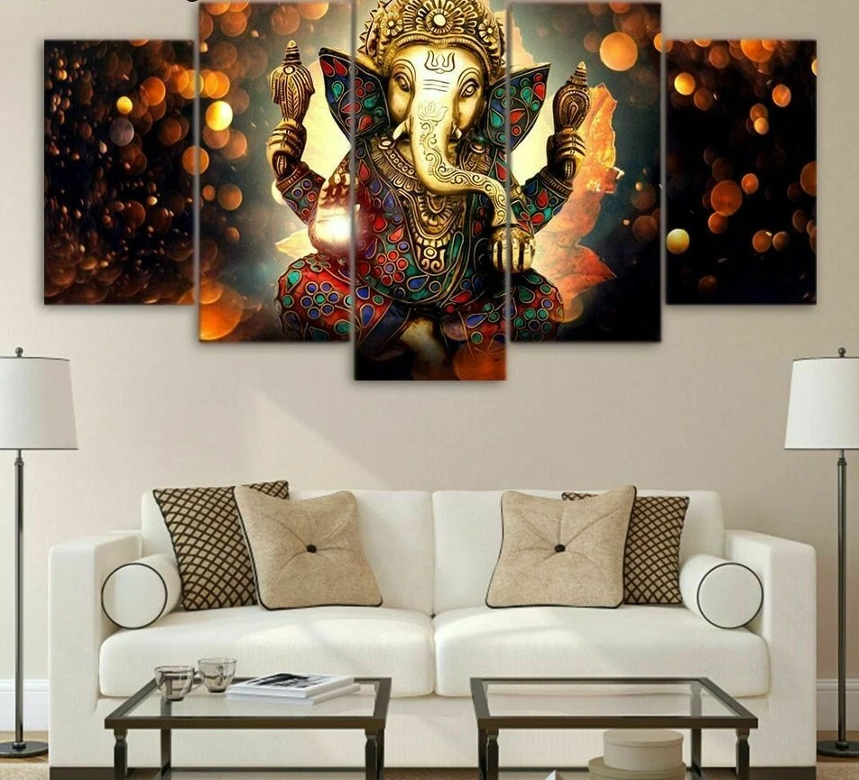 Lord Ganesha Paintings Modern Hd
