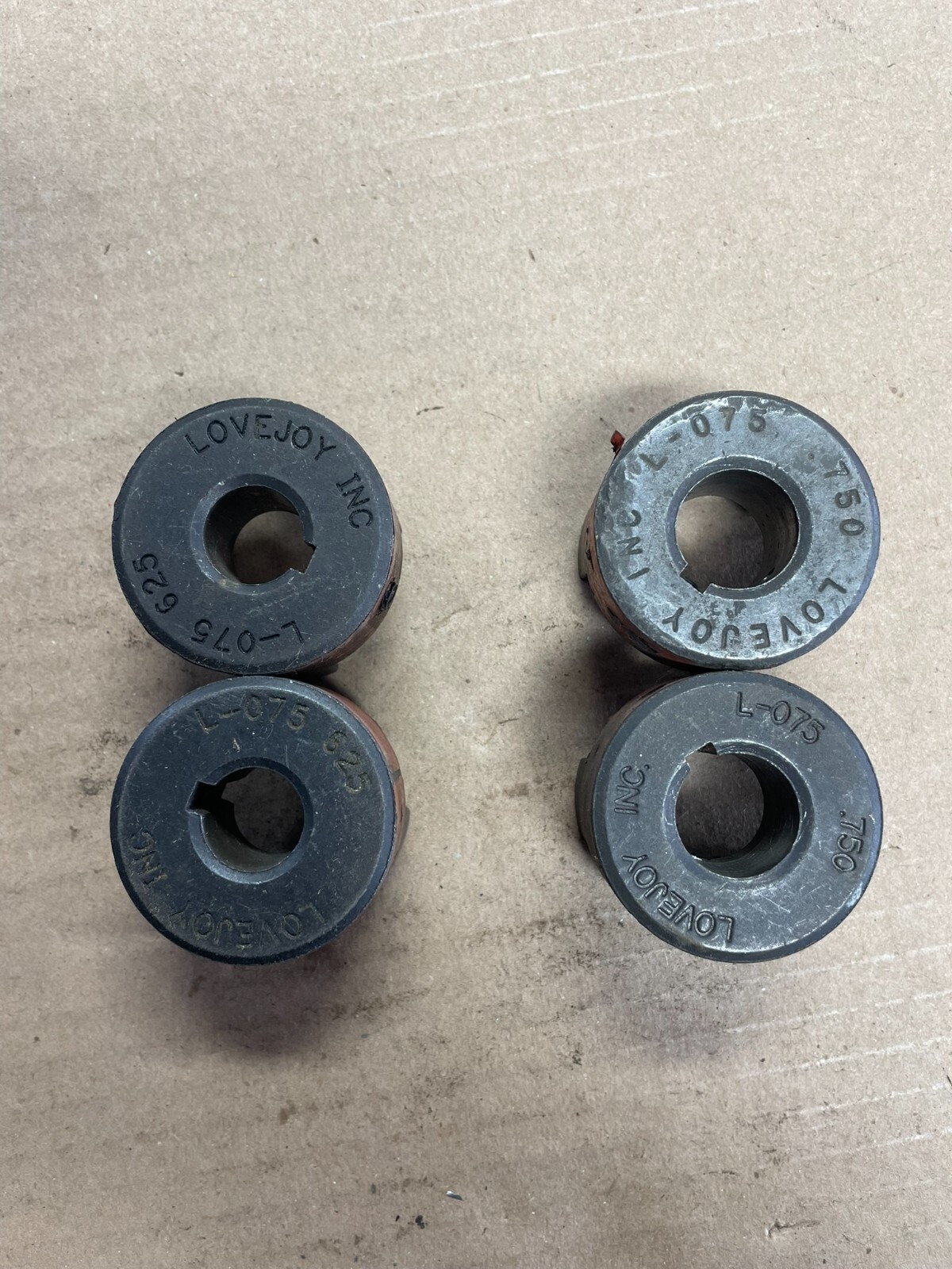 (Assorted bundle) Lovejoy L-075 .625 Jaw Coupling / LOVEJOY L-075-.750 ...
