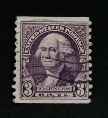 Vintage US 3 Cent George Washington Stamp | Purple / Violet | eBay