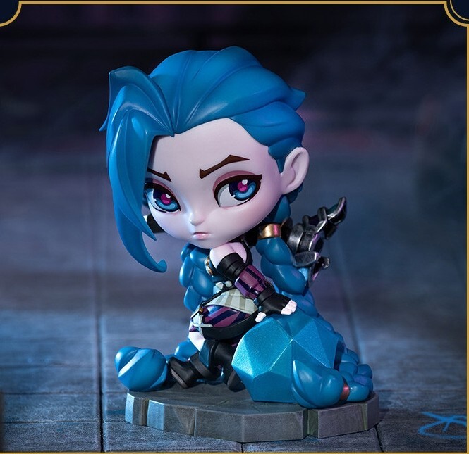 LoL League of Legends Arcane Jinx Figure Riot Games Authentic Goods | eBay