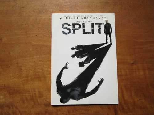 Film "Split" M. Night Shyamalan James McAvoy Movie Program Japanese | eBay
