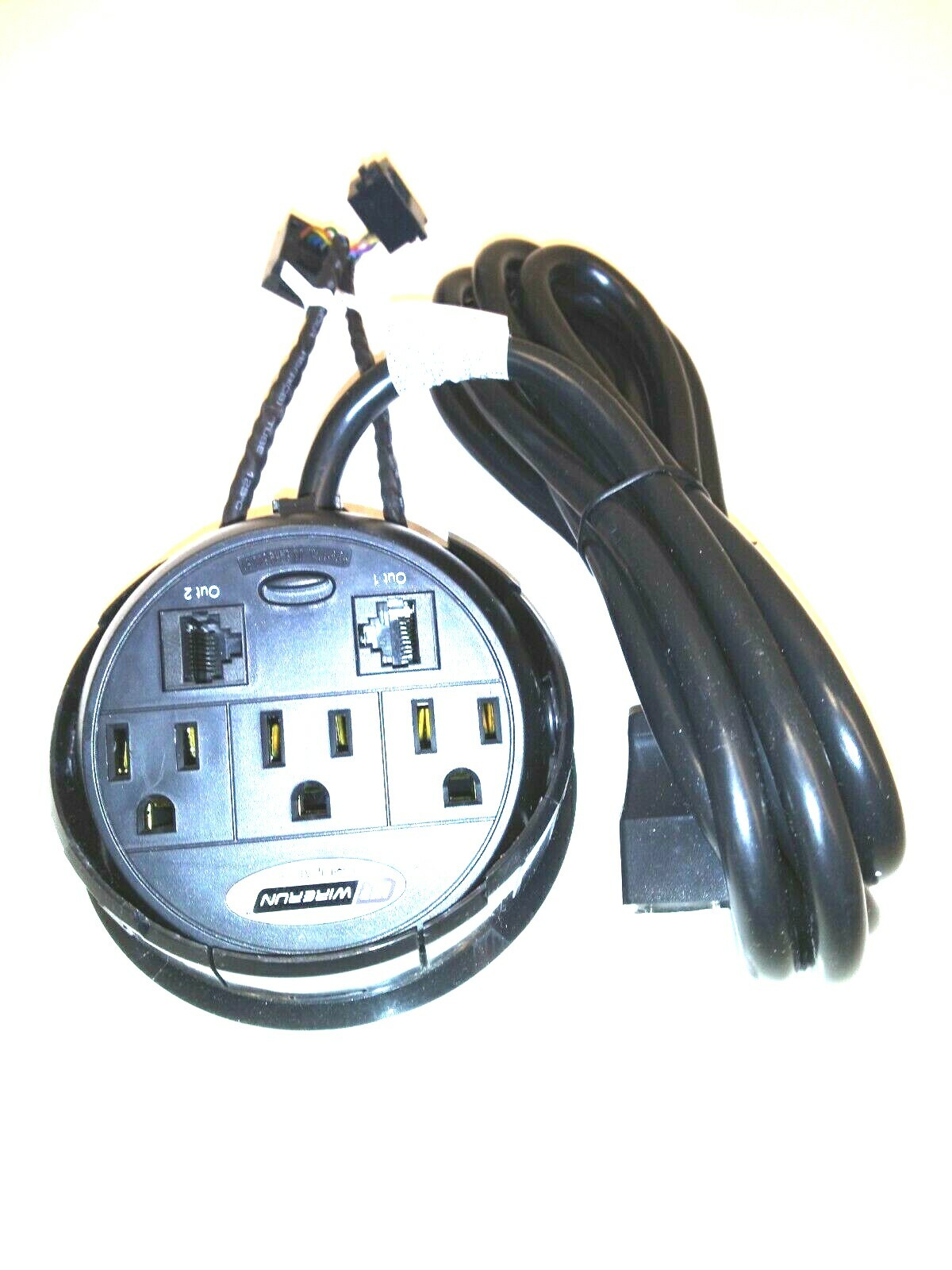 WireRun WR-BONITO-PPPXX-96 Bonito Power Grommet - Power & USB Data Desk ...