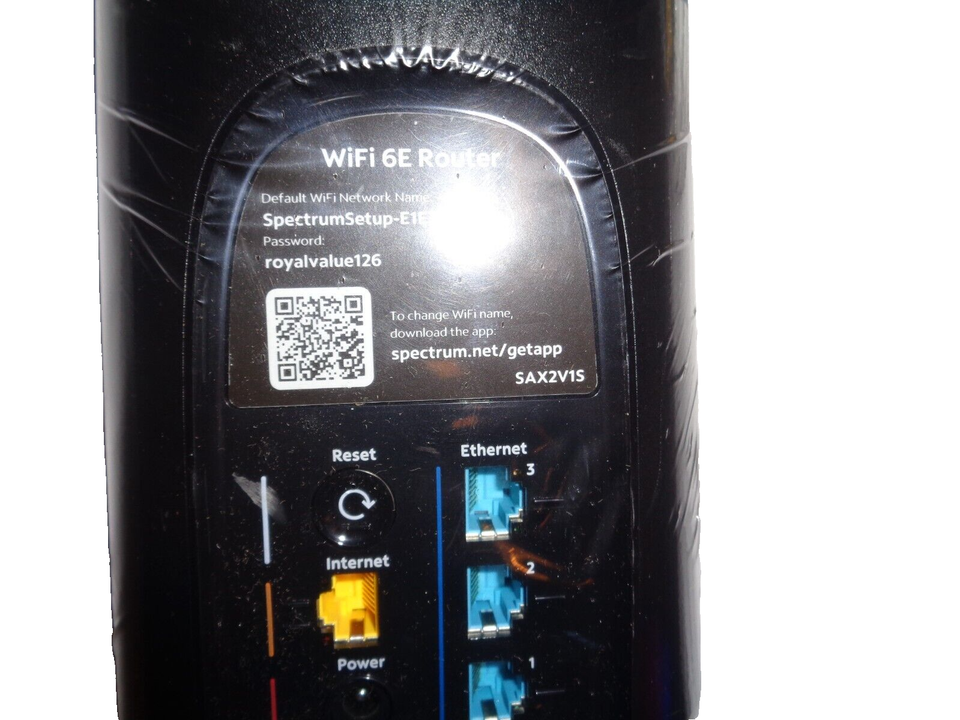 WIFI Wi Fi Router Advanced 6E Spectrum | eBay