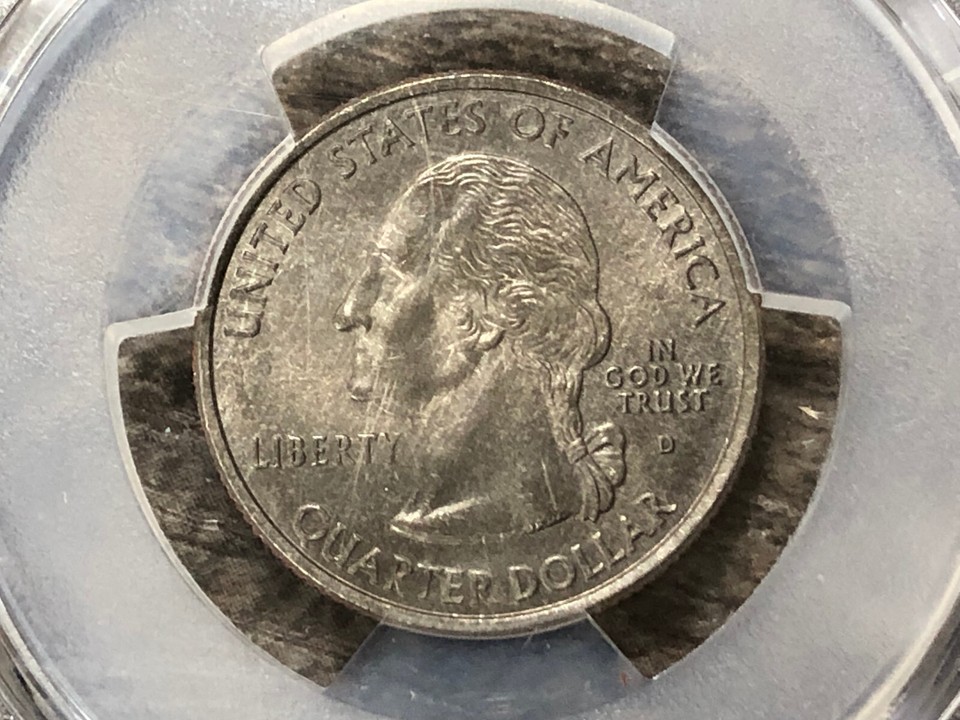 2000 D Improperly Annealed Planchet South Carolina Quarter PCGS MS65 ...