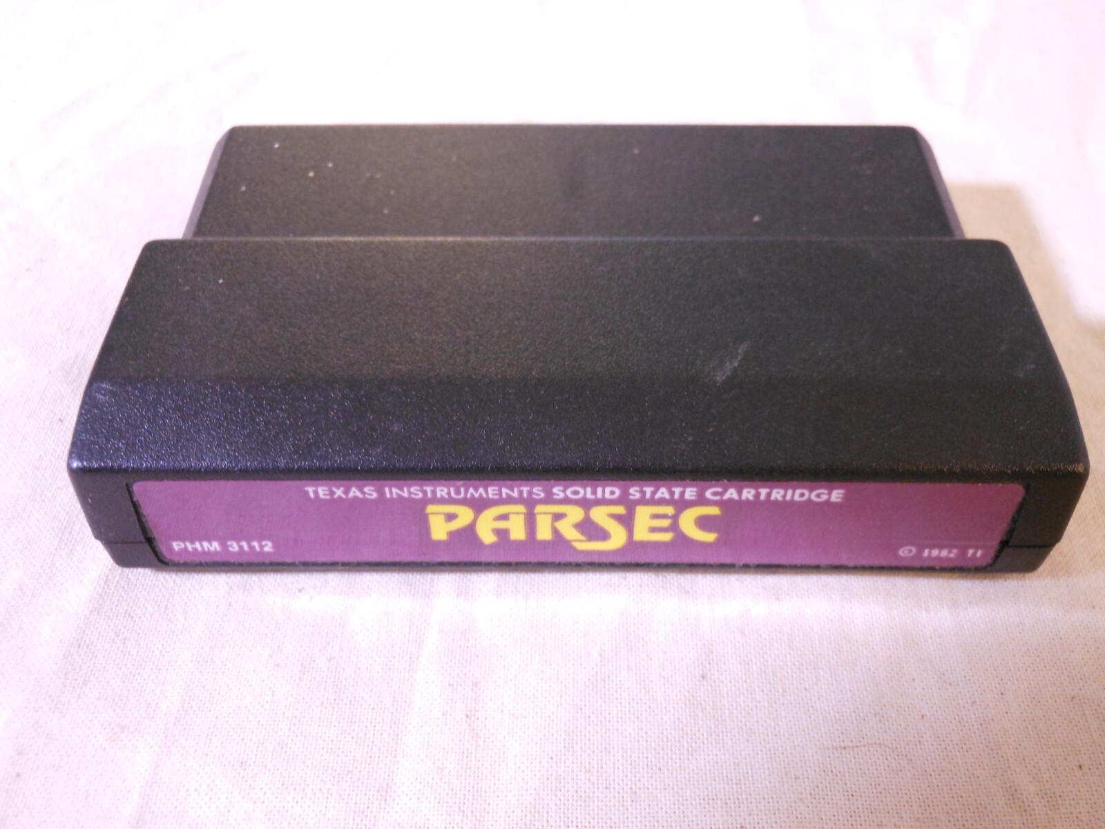 Parsec Game Cartridge for Texas Instruments TI-99/4A 1982 PHM 3112 Jim ...