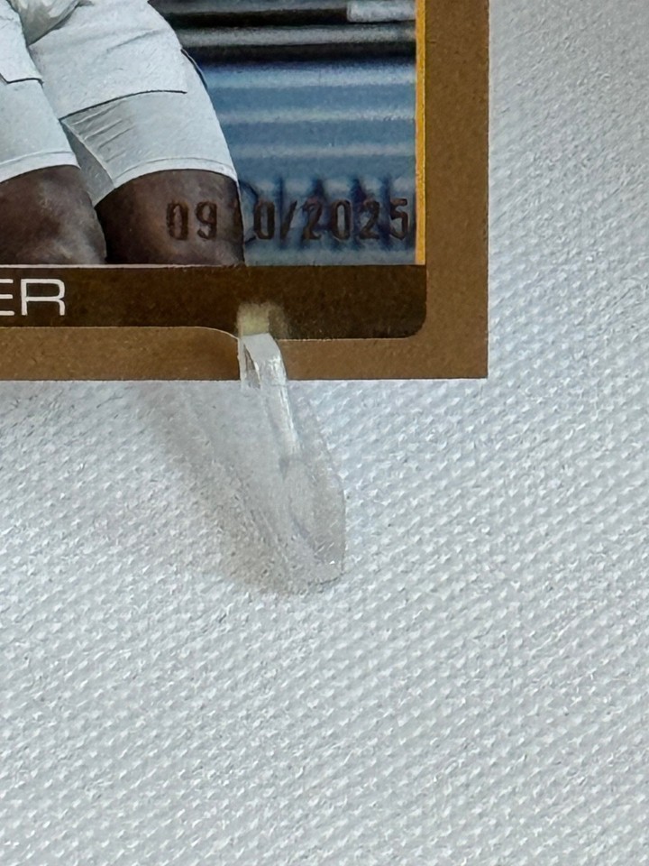 2025-26 Topps Basketball Jarace Walker #50 Gold Parallel /2025 Pacers ...