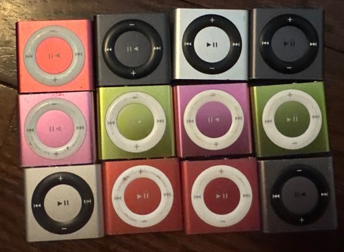 Lot of 12 Apple iPod Shuffle A1373 2GB 4th Gen Fast Ship (Broken) BAD ...