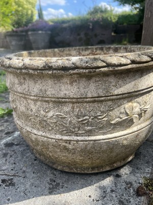 Vintage Willowstone Garden Planter Made From Cast Stone And Nicely ...
