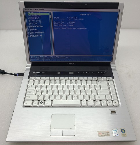 Dell XPS M1530 15" Laptop Intel Core 2 Duo 2.0GHz 2GB RAM NO HD/OS (FL ...