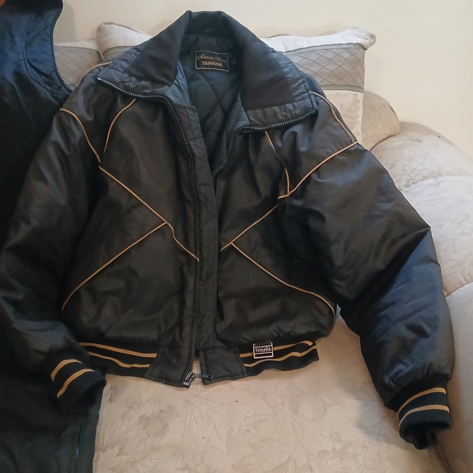 Men's L reg & Tall Vintage Yamaha Maxim Wear Snowmobile Coat & Snow ...