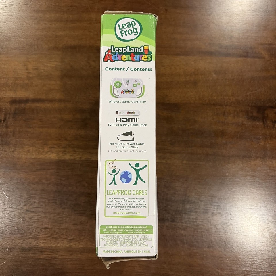 New LeapFrog LeapLand Adventure Learning TV Game Play Interactive ...