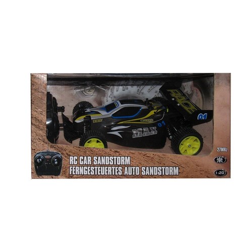 RC Dune Buggy Sandstorm 1:20 27MHz Off Road Remote Controlled Car Black ...