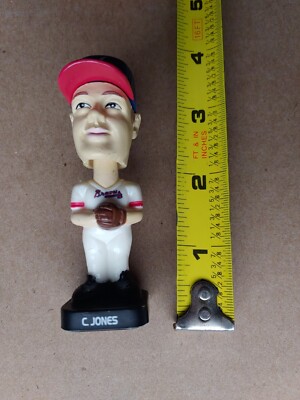 Mini Bobblehead Atlanta Braves C. Jones #10 | eBay