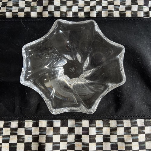 Baccarat Crystal Signed Swirl Candy Dish | eBay