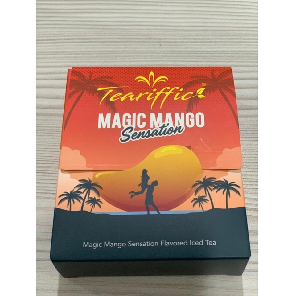 4 Teariffic Magic Mango Sensation Tea Cafe Herb Boost Energy Coffee (12 Sachets) | eBay