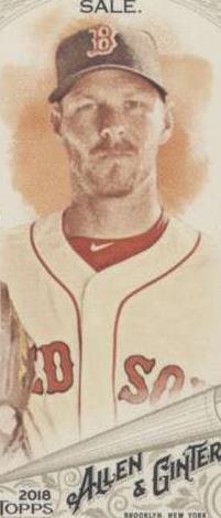 2018 Topps Allen & Ginter - Chris Sale #135 Mini A&G Back for sale ...
